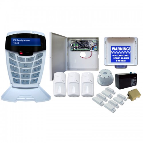 Quality Complete 8 Zone Alarm System Expandable to 64 Monitored Zones